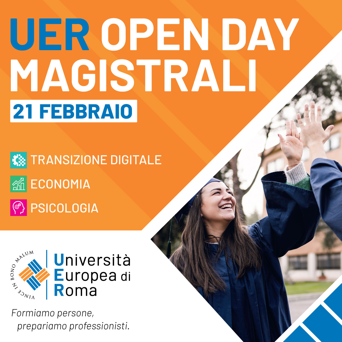 Open Day Lauree Magistrali - UER | Università Europea di Roma Open Day Lauree Magistrali - UER | Università Europea di Roma